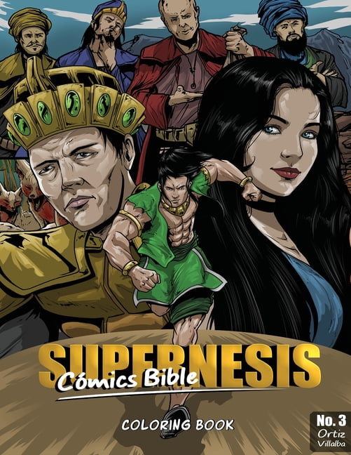 Supernesis Coloring Book: Supernesis Comics Bible No. 3: Coloring Book (Paperback) - Walmart.com