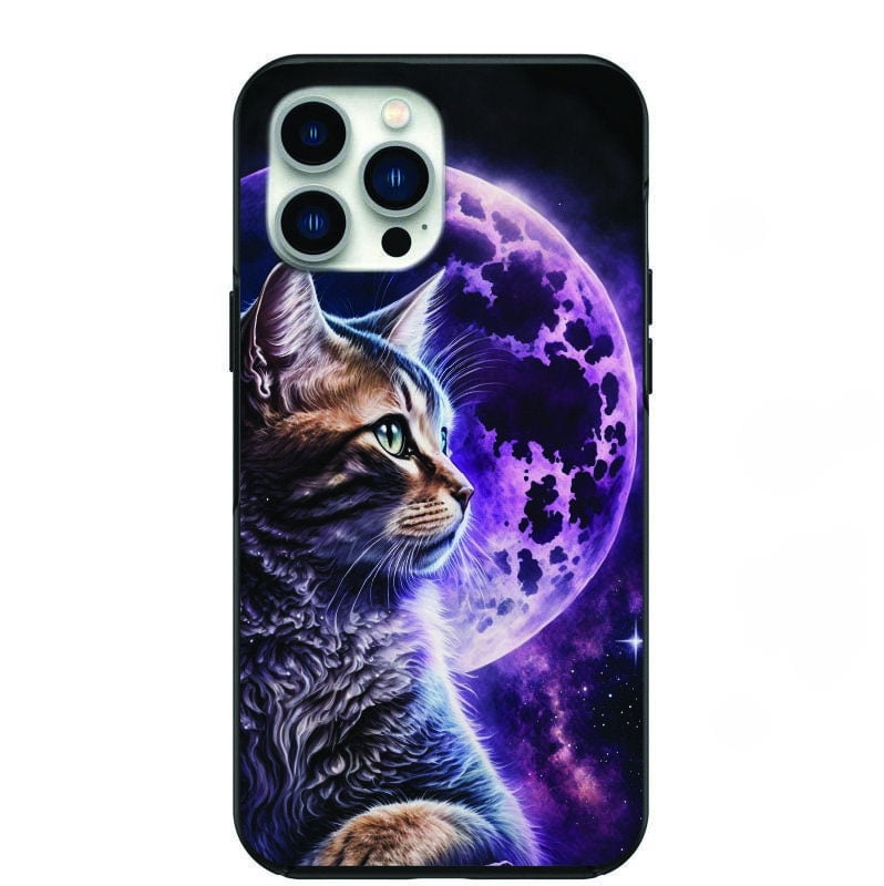 Supernova Cat Moon Gazing Galaxy Fun Art with iPhone 17 through 11 Pro ...