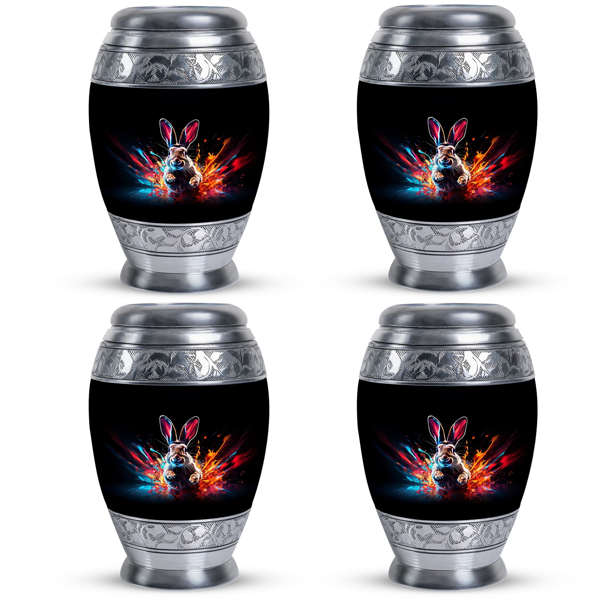 Supernova Rabbit Burst Cremation Urns For Human Ashes Adult Male - Urns ...
