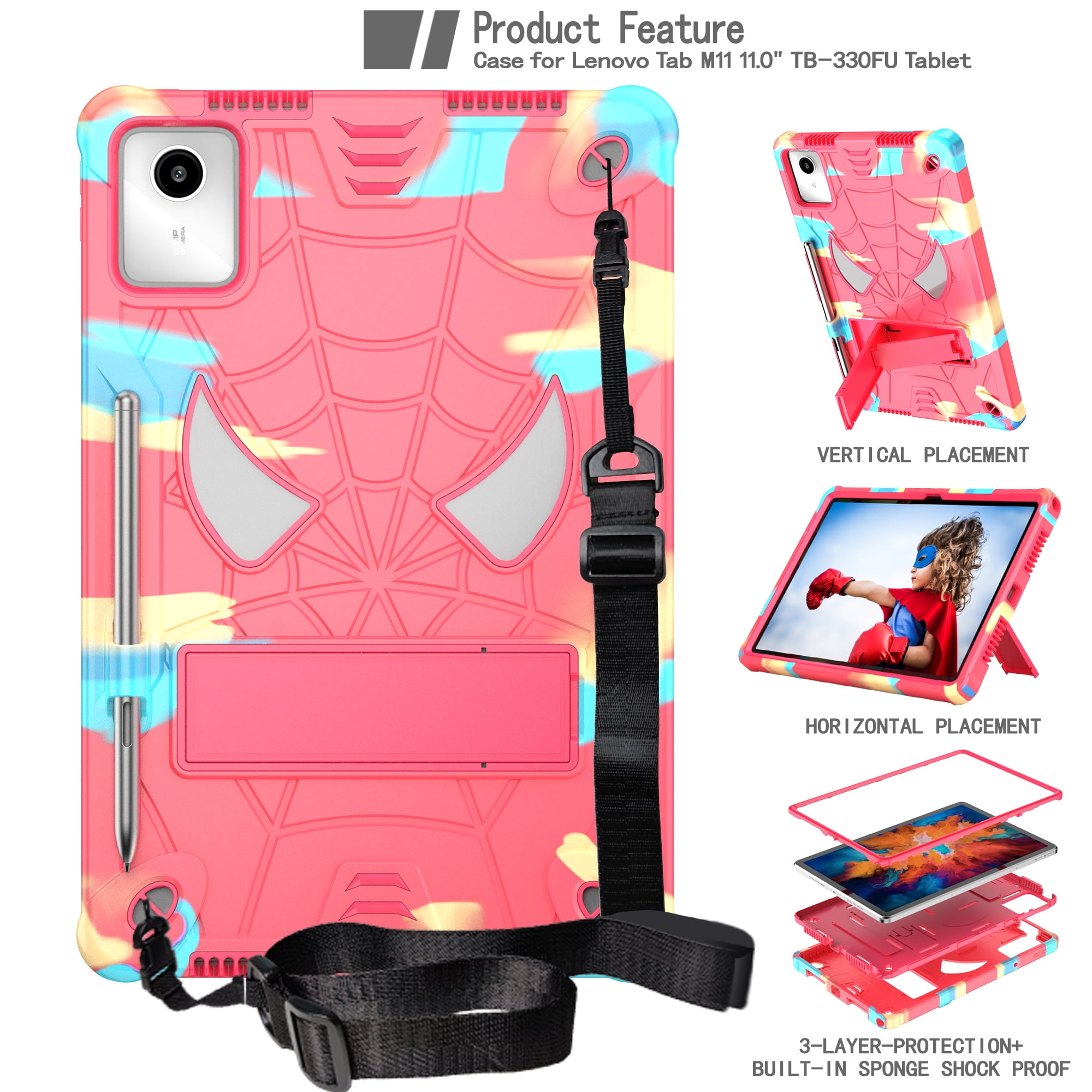 Supernova bao Hard Case for Lenovo Tab M11 Android Tablet 11-Inch (2024 ...