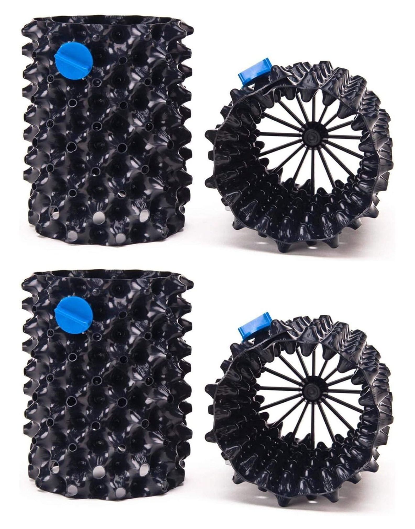 Superoots 4 Pack LcXctD 0.3 Gallon 1L Garden Propagation Pot Planter ...