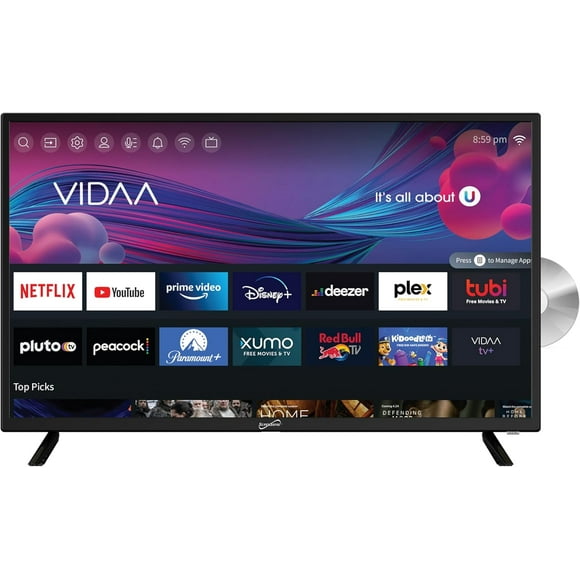32" TV with Built-in DVD Players