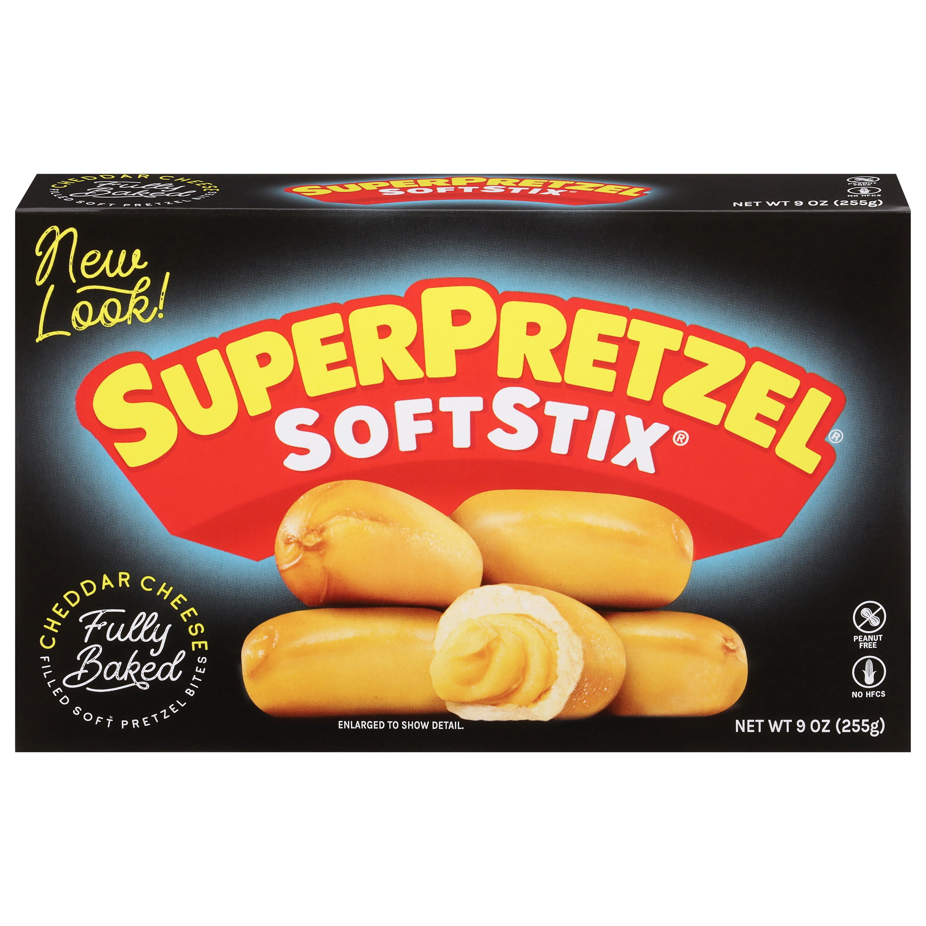 Superpretzel® Softstix Cheddar Cheese Pretzel Bites Frozen 9 Oz