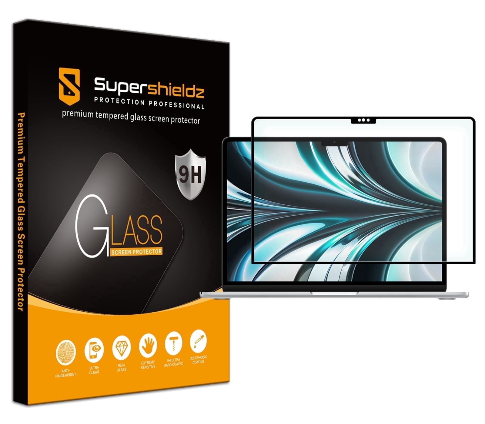 Supershieldz Designed for New MacBook Air 13.6 inch (M5/M4/M3/M2 Chip ...