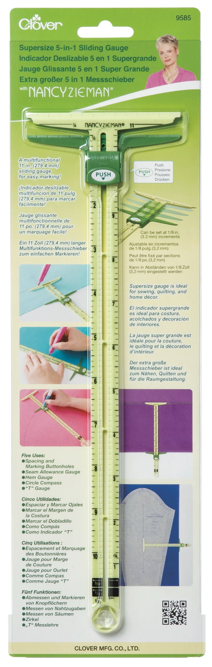 Supersize 5-in-1 Sliding Gauge - Walmart.com