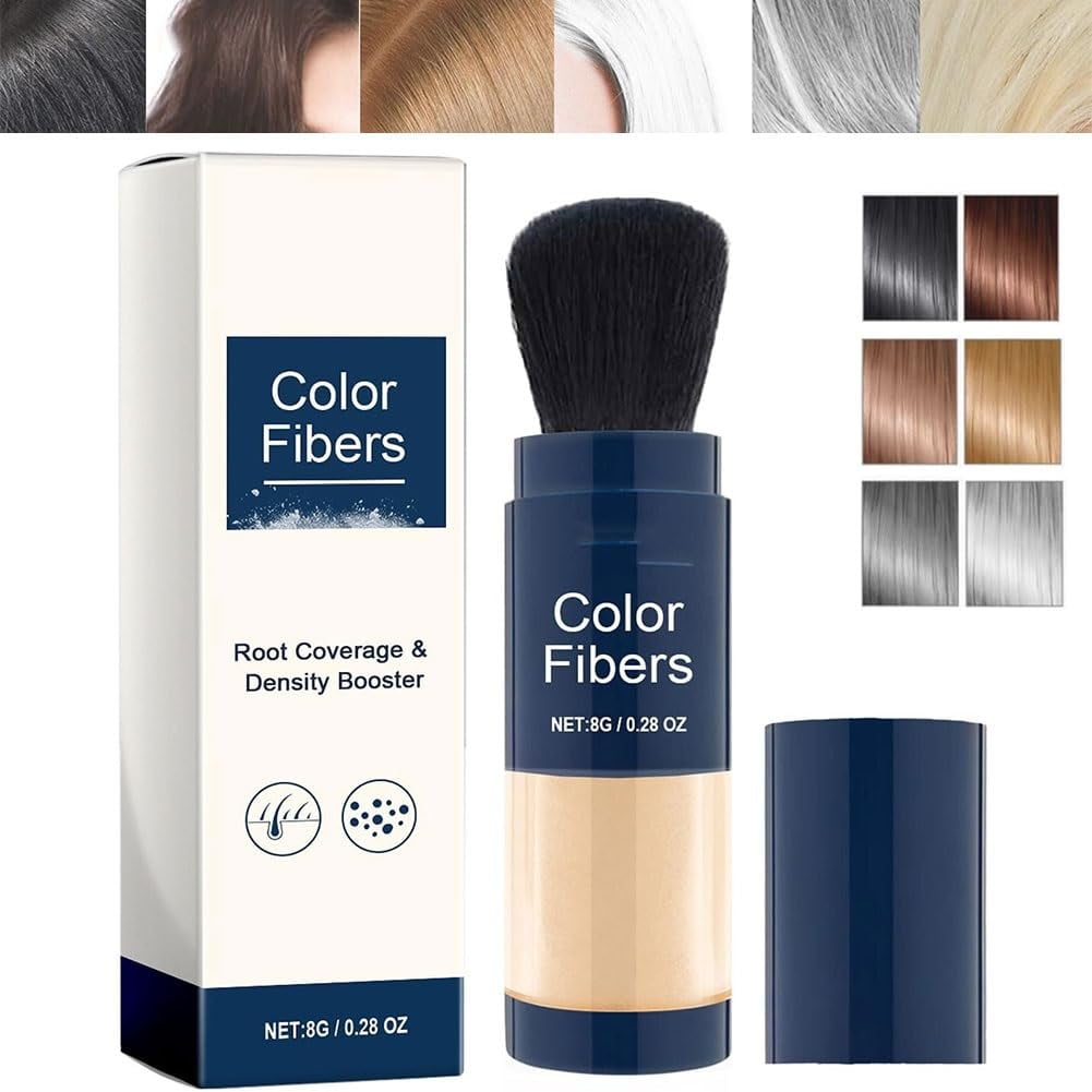 Supersize Color Fibers with Refill Set, Colored Hair Thickener with ...