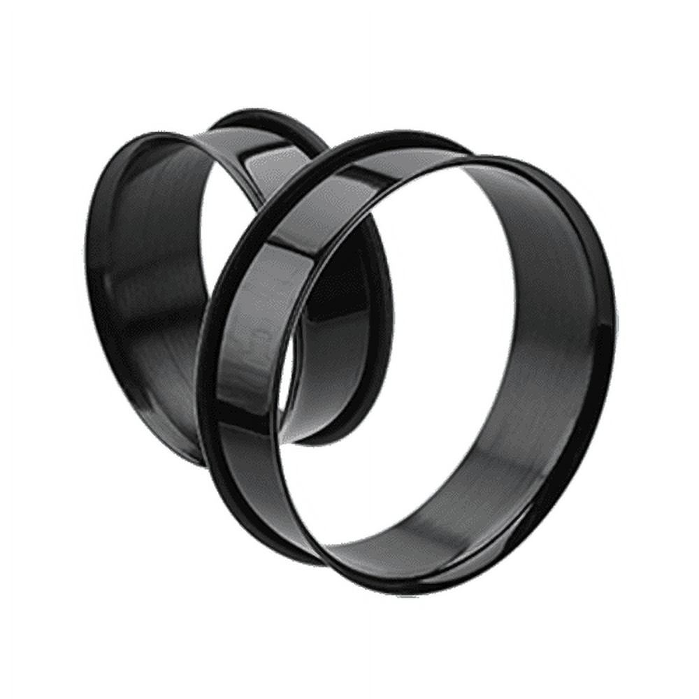 Supersize Colorline Steel Single Flared Ear Gauge Tunnel Plug - Walmart.com
