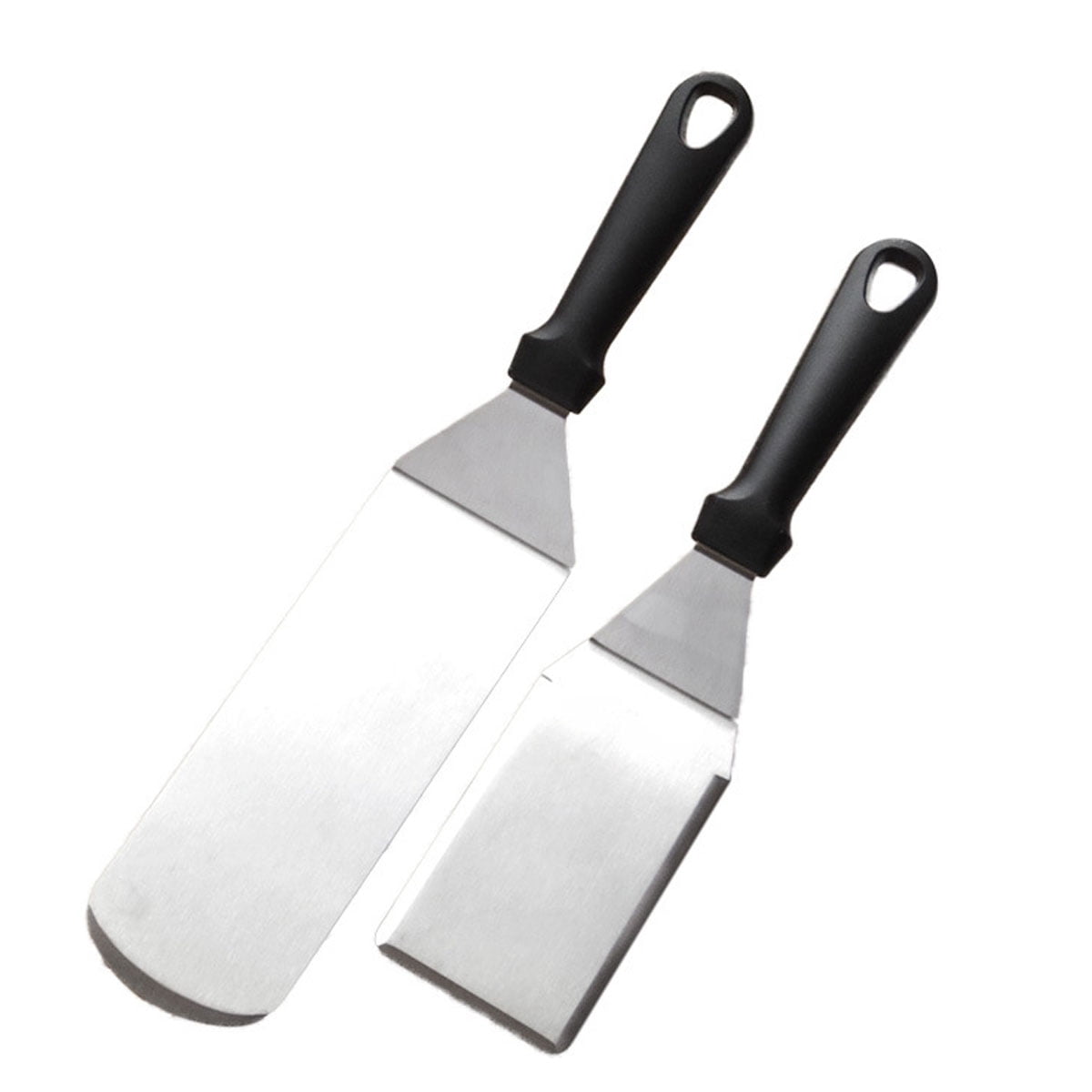 Supersize Griddle Flipper for Outdoor BBQ, Metal Spatulas and Locking ...