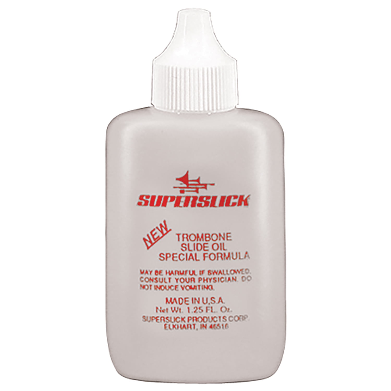 Superslick Slip Resistant Trombone Slide Oil, 1.25 oz - Walmart.com