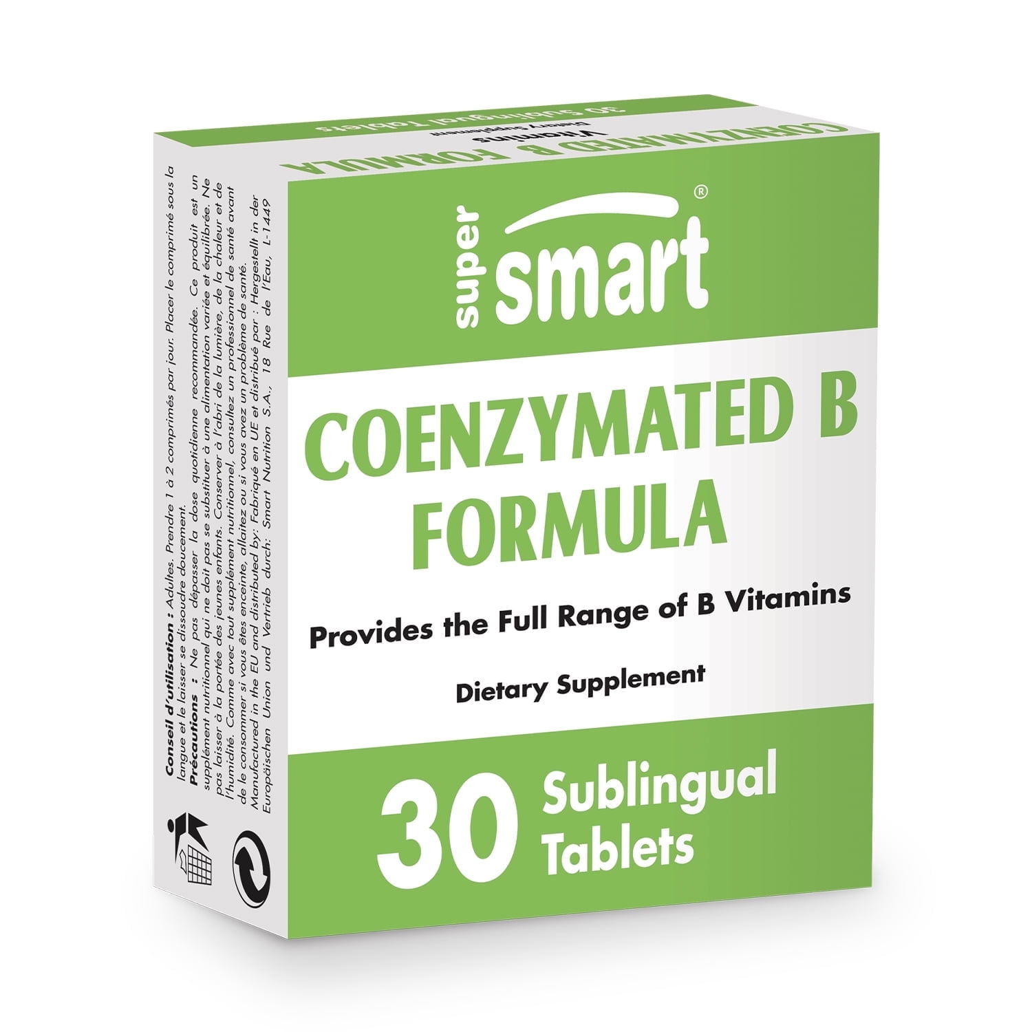 SuperSmart - Coenzymated B Formula - 5 Times More Active - Contains All ...