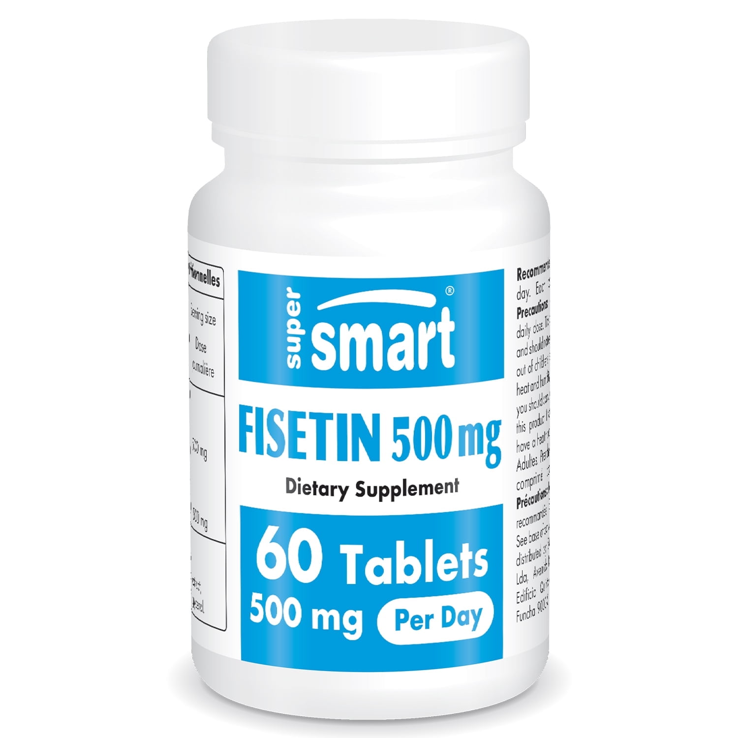 SuperSmart - Fisetin 500 mg per Day - Maximum Purity 98% - Powerful ...