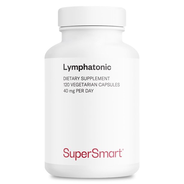 SuperSmart - Lymphatonic 40 mg per Day - Lymphatic Drainage Supplement ...