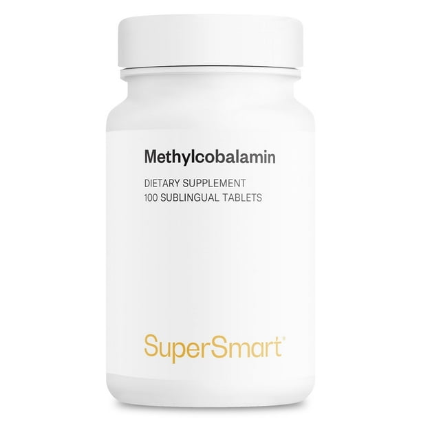 SuperSmart - Methylcobalamine (Vitamin B12) 1000 mcg per Day - Quick ...