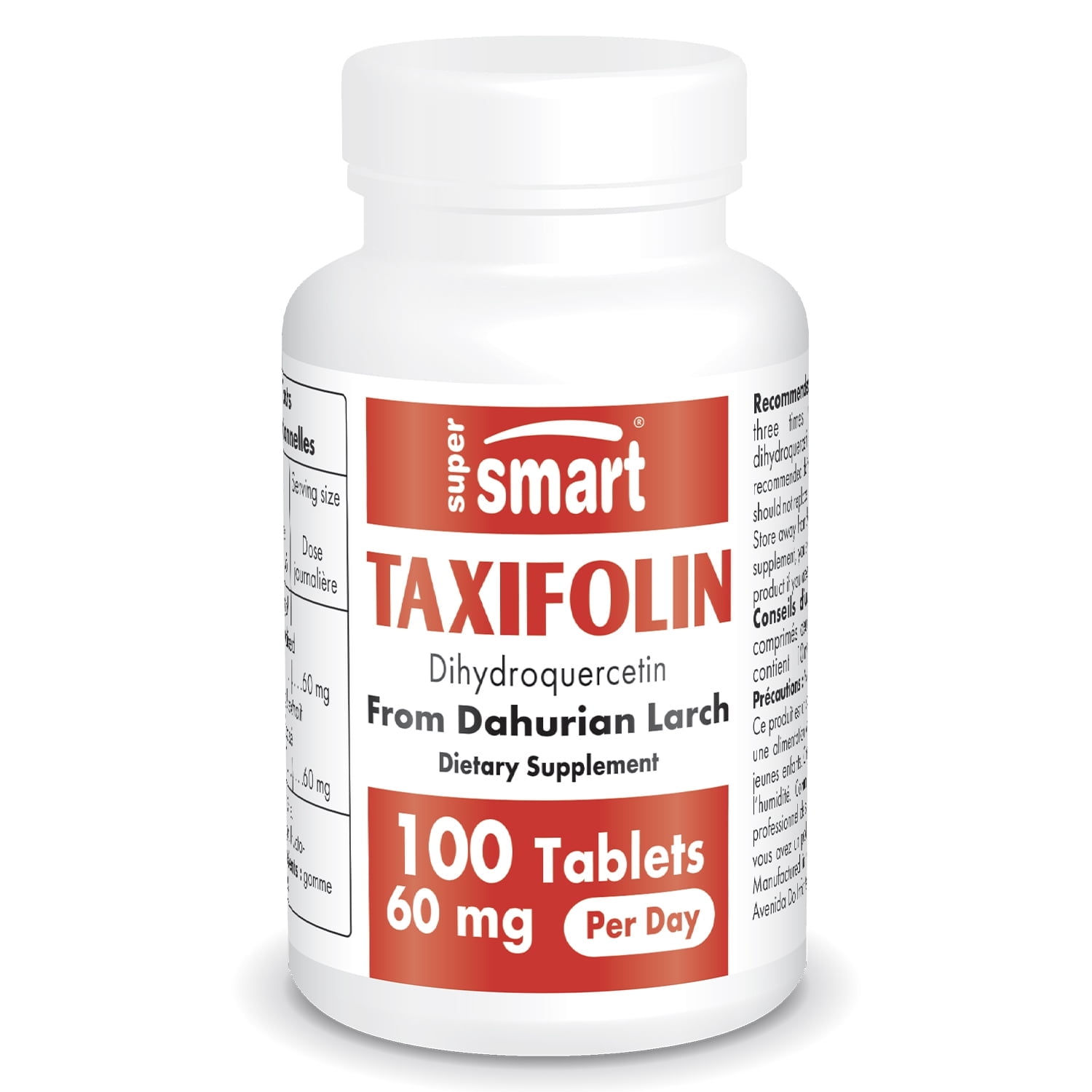 SuperSmart - Taxifolin (Dihydroquercetin) 60 mg per Day - Russian ...
