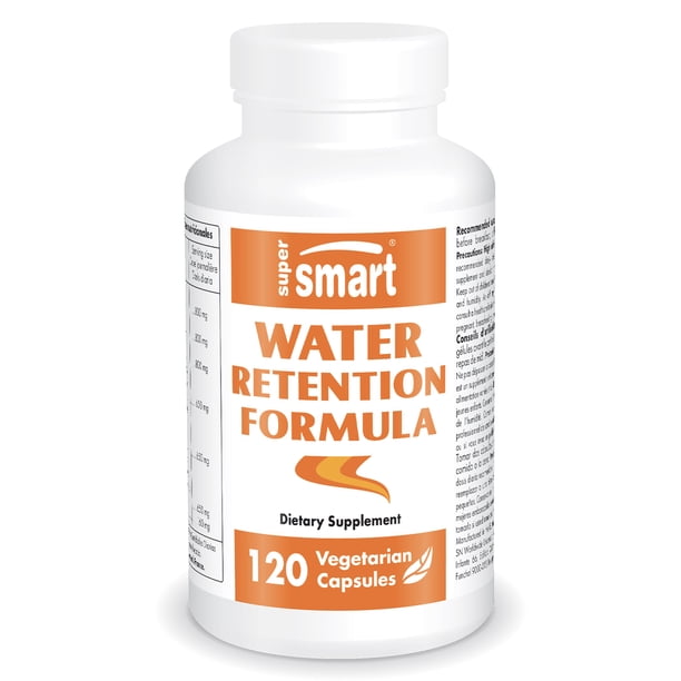 SuperSmart - Water Retention Support - Natural Diuretic Water Pills ...