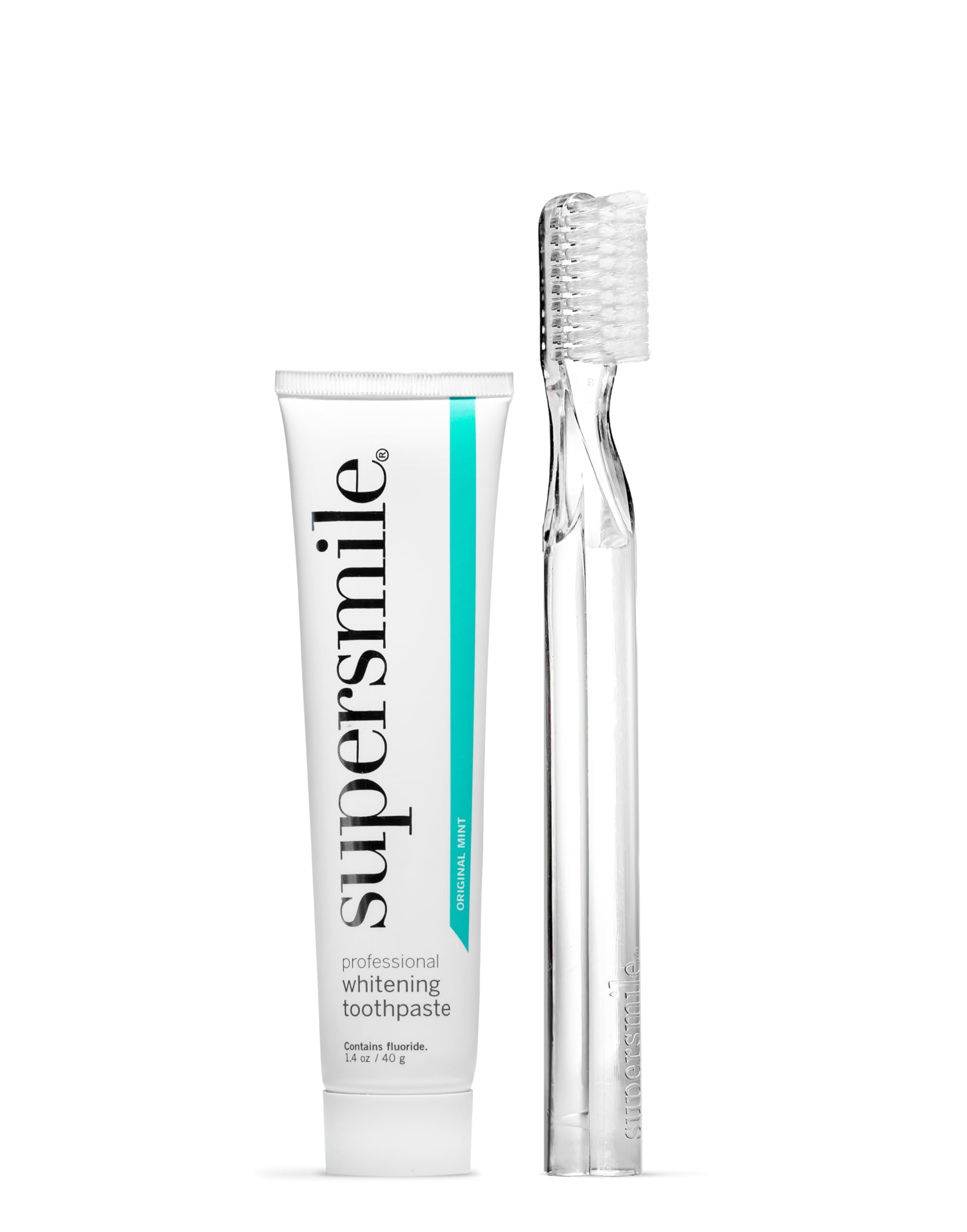 Supersmile Original Mint Teeth IFF17 Whitening Travel Kit - Walmart.com