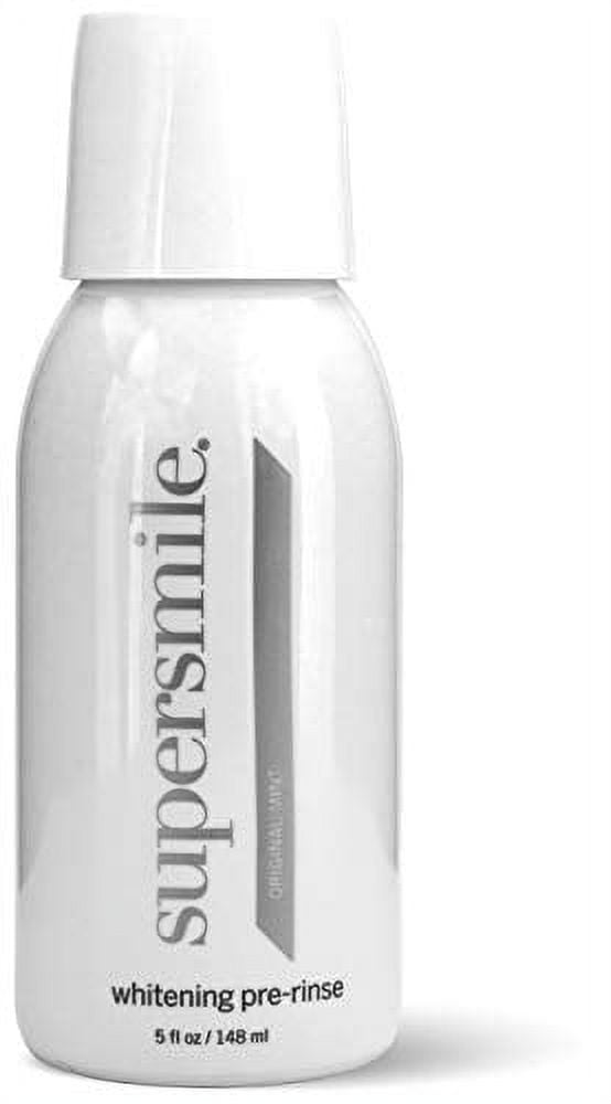 Supersmile Whitening Pre-Rinse, Clinically Formulated Pre-Brush Dental ...
