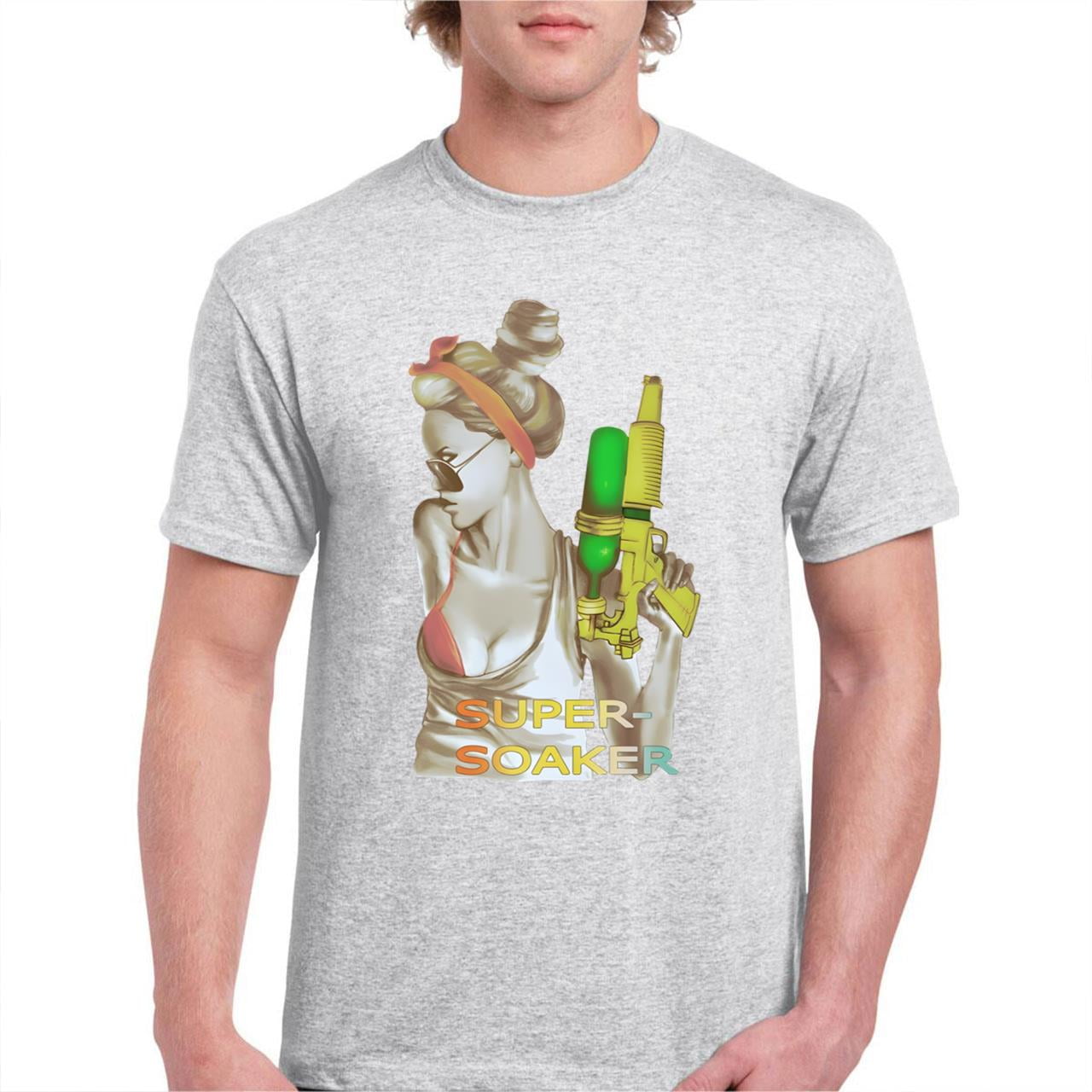 Supersoaker T-Shirt Design, Kings Of Leon Inspired - Walmart.com