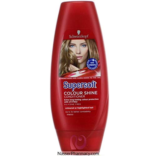Supersoft Colour Shine Conditioner 250ml Coloured highlighted Hair ...