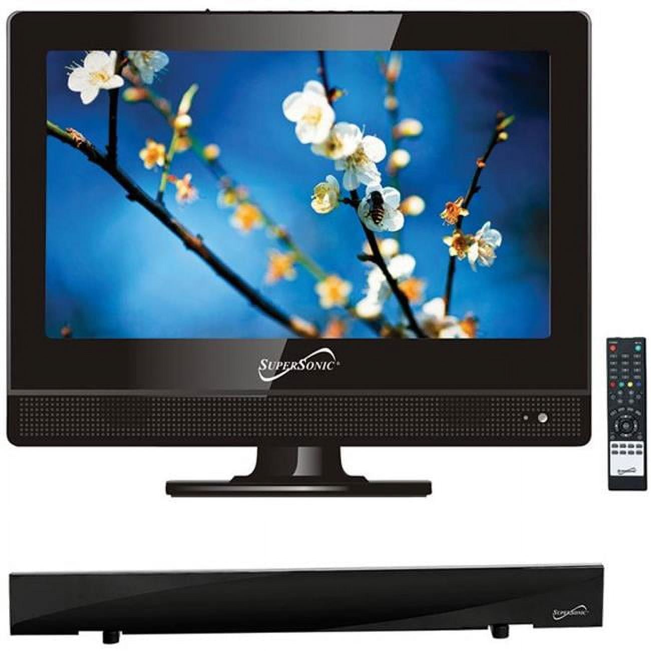 Supersonic 13.3" Class - HD LED TV - 720P, 60Hz (SC-1311) and SC-612 ...