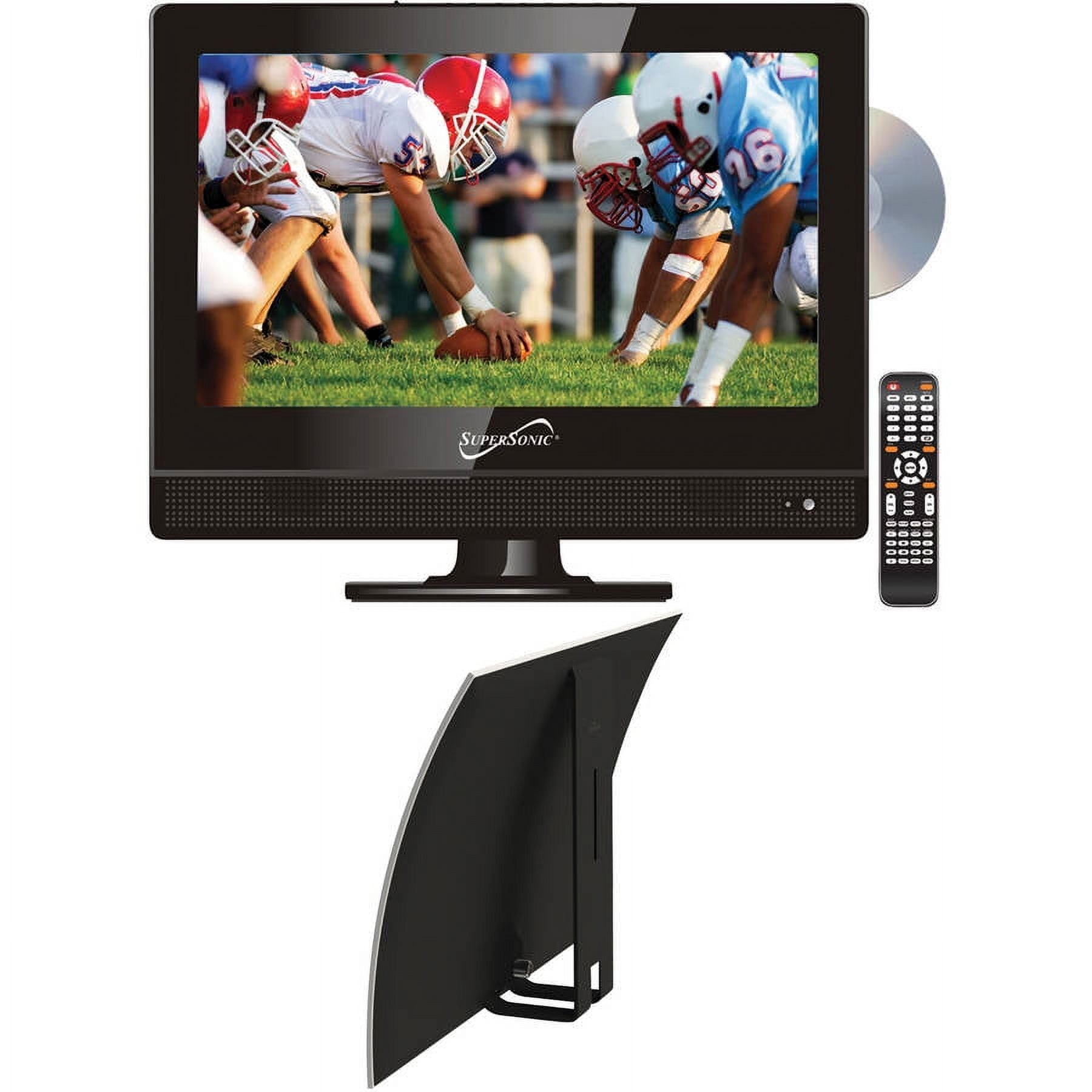 Supersonic 13.3" Class - HD, LED TV - 720p, 60Hz (SC-1312) and Mohu ...