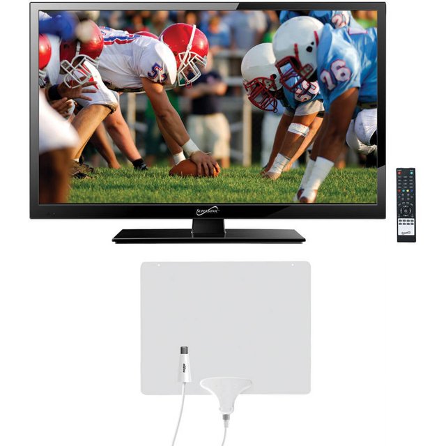 Supersonic 19" Class - HD, LED TV - 720p, 60Hz (SC-1911) and Mohu Leaf ...