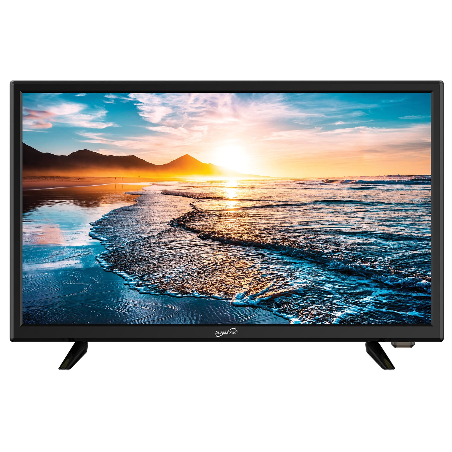 Supersonic 22" 1080p LED TV with Surge Protector, SC-2211 - Walmart.com