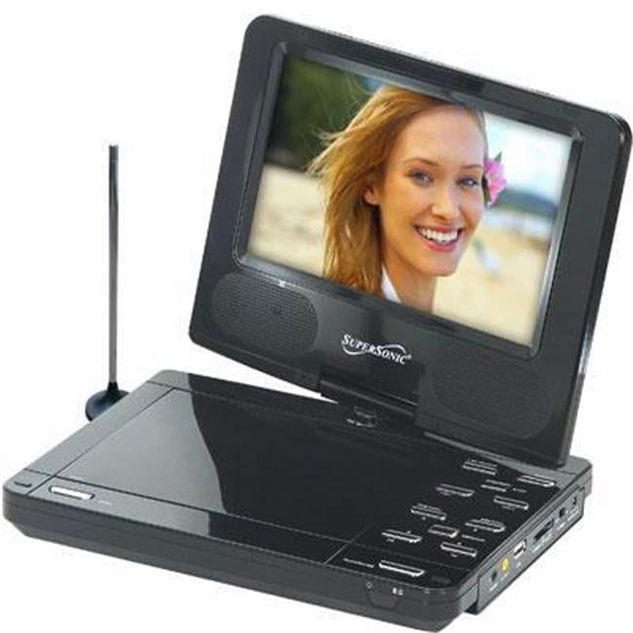 Supersonic 9 Inch Screen Portable DVD Player with CD Support - Walmart.com