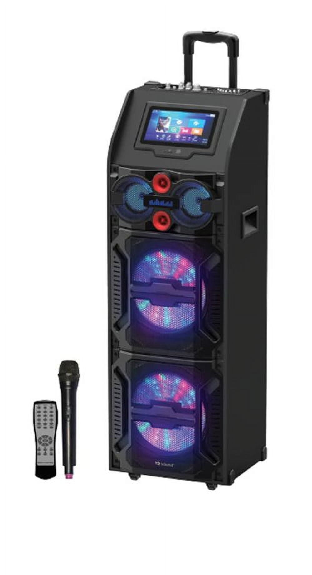 Supersonic IQ-4922DJWK Pro-Speaker 2x12'', Built-in Tablet, Bluetooth ...