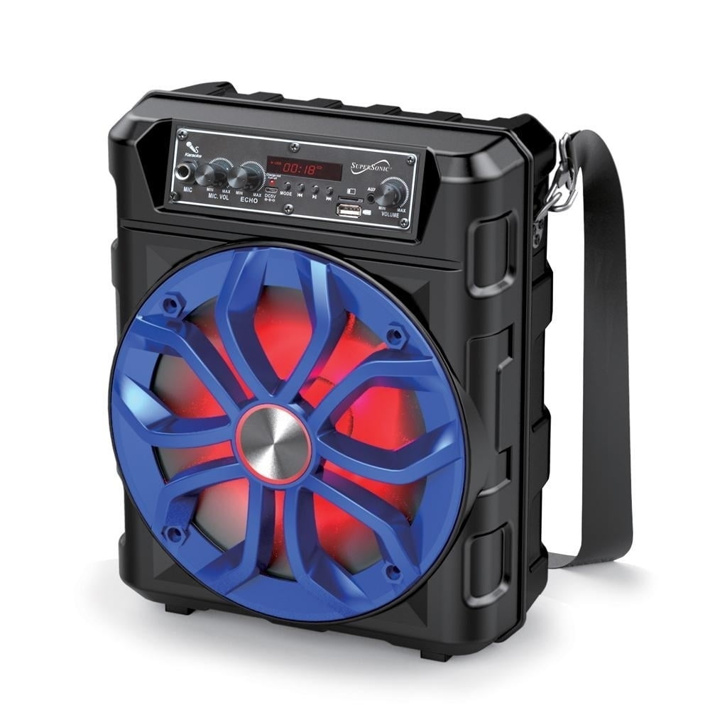 Supersonic Bluetooth Portable Luminous Lights Speaker System (SC-1578BT ...