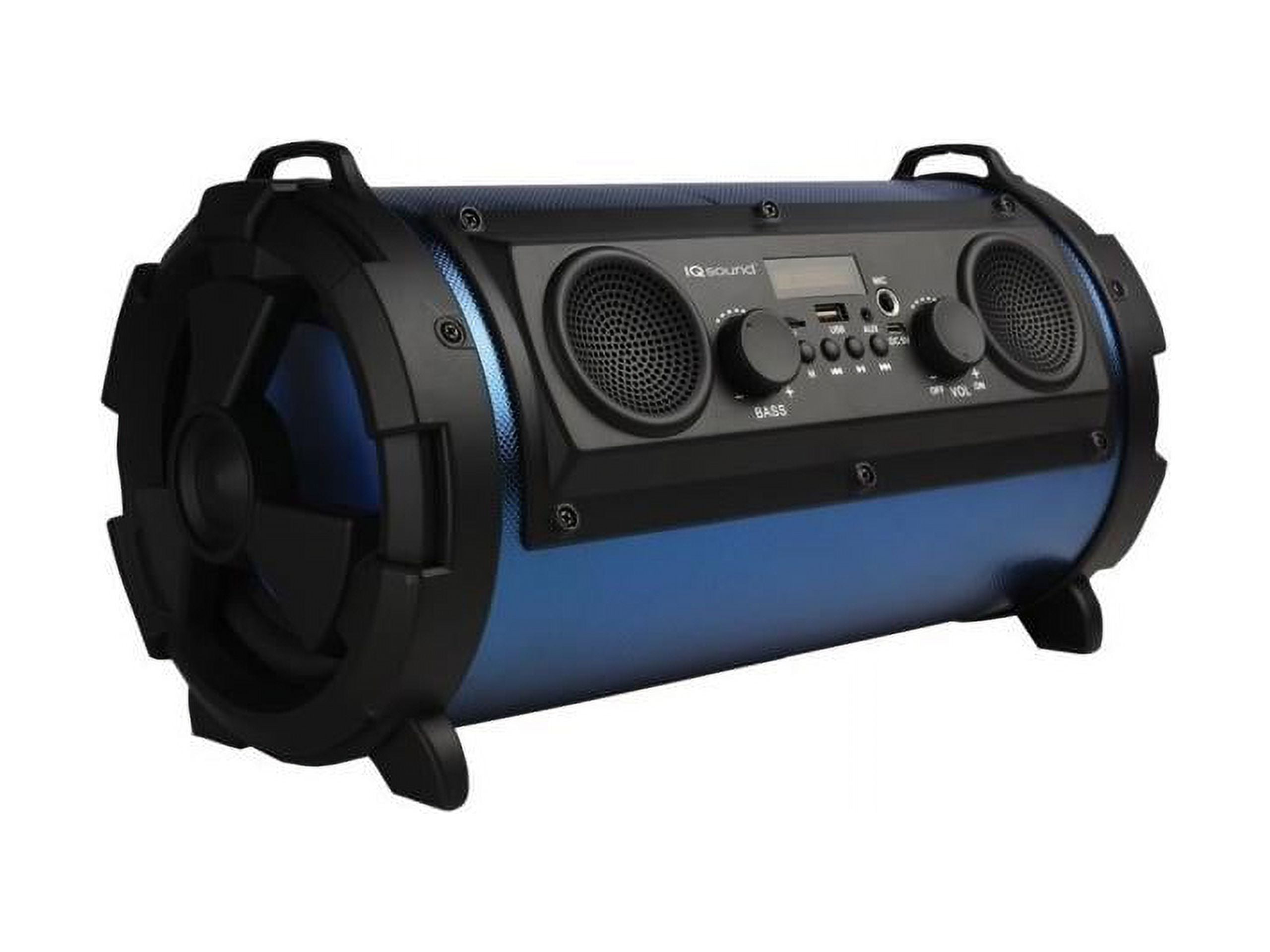 Supersonic IQ-1525BT-BL Wireless Bluetooth Speaker (Blue) - Walmart.com