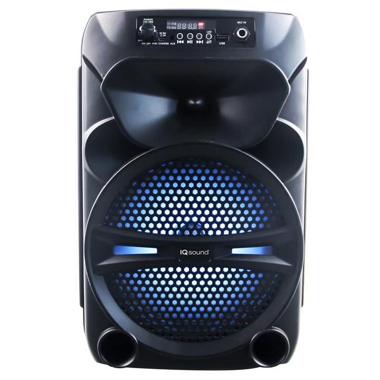 Supersonic IQ-5408DJBT 8' Bluetooth Speaker with True Wireless ...
