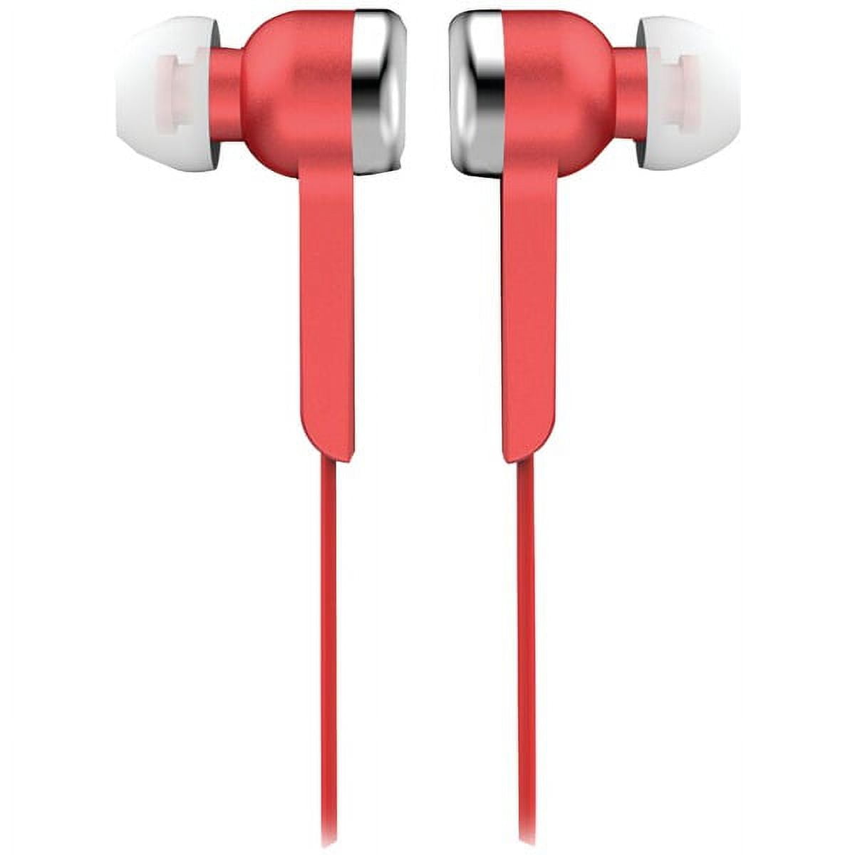Supersonic Inner Ear Headphones, Red, Iq-113 - Walmart.com