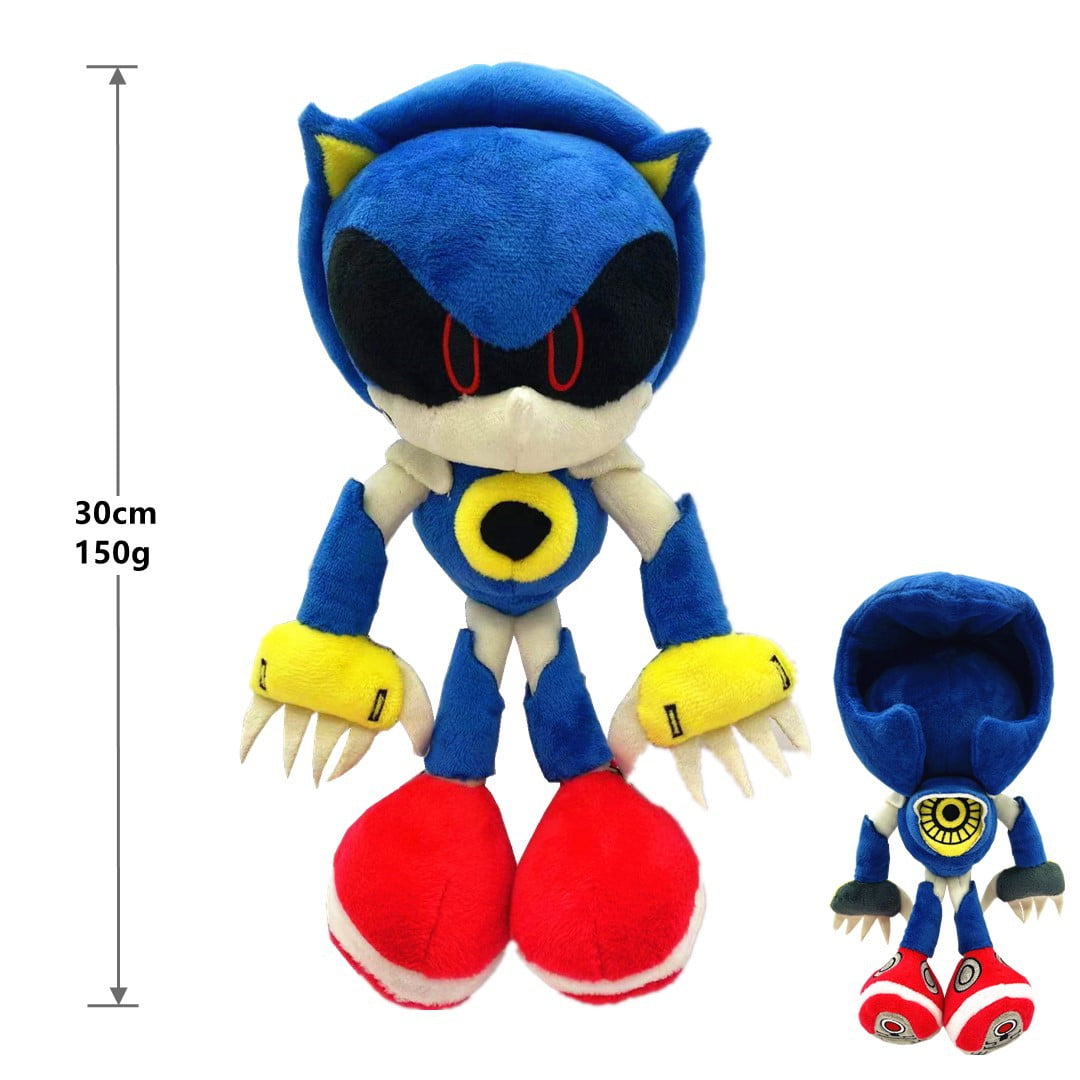 Supersonic Mouse Supersonic Sonic Plush Toy Q Version Metal Sonic 30cm ...
