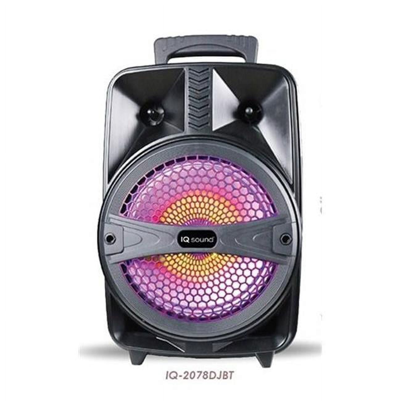 Supersonic Portable Bluetooth DJ Speaker - Black - Walmart.com