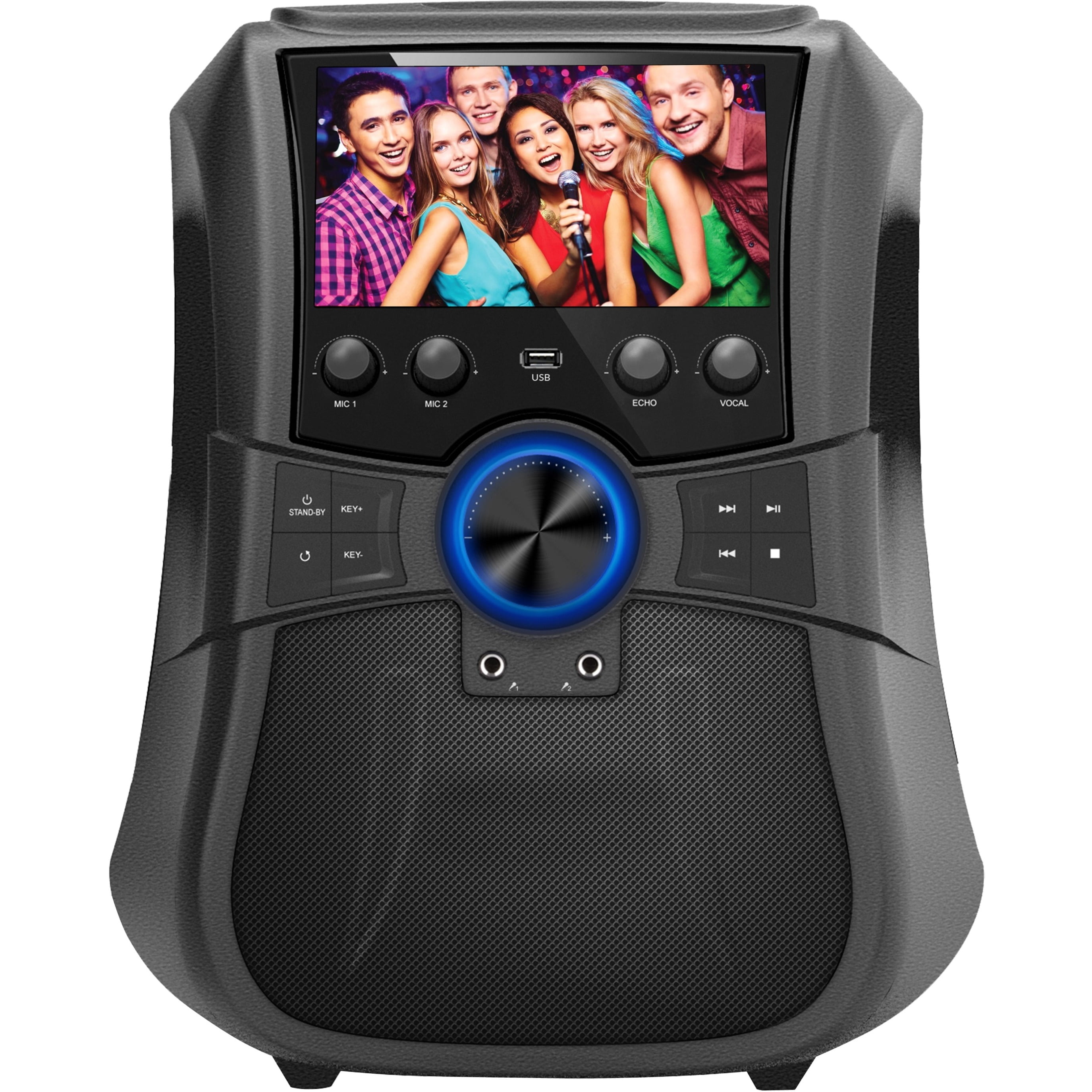 SUPERSONIC PORTABLE BLUETOOTH KARAOKE SPEAKER - Walmart.com