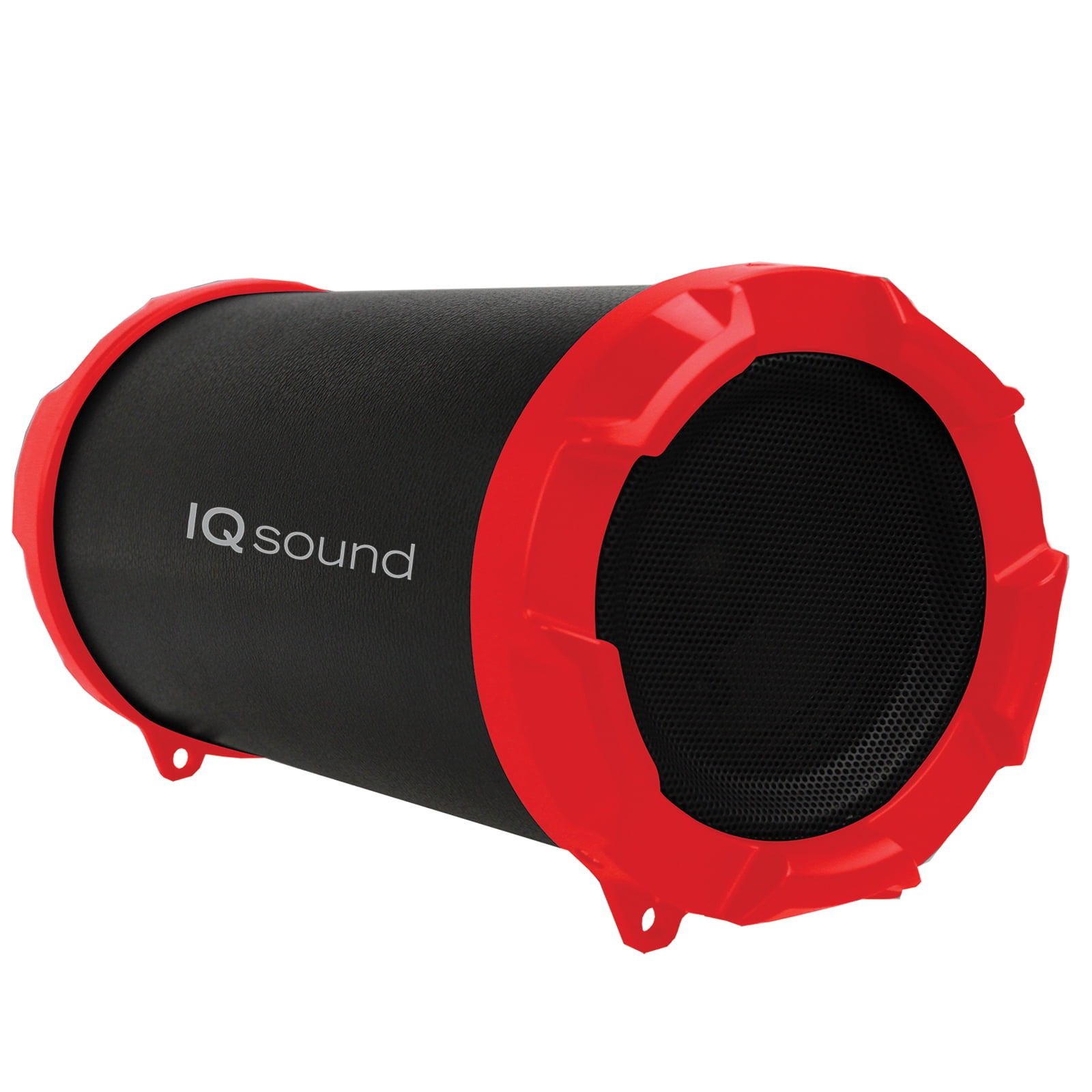 Supersonic Portable Bluetooth Speaker, Red, Wireless, Rechargeable ...