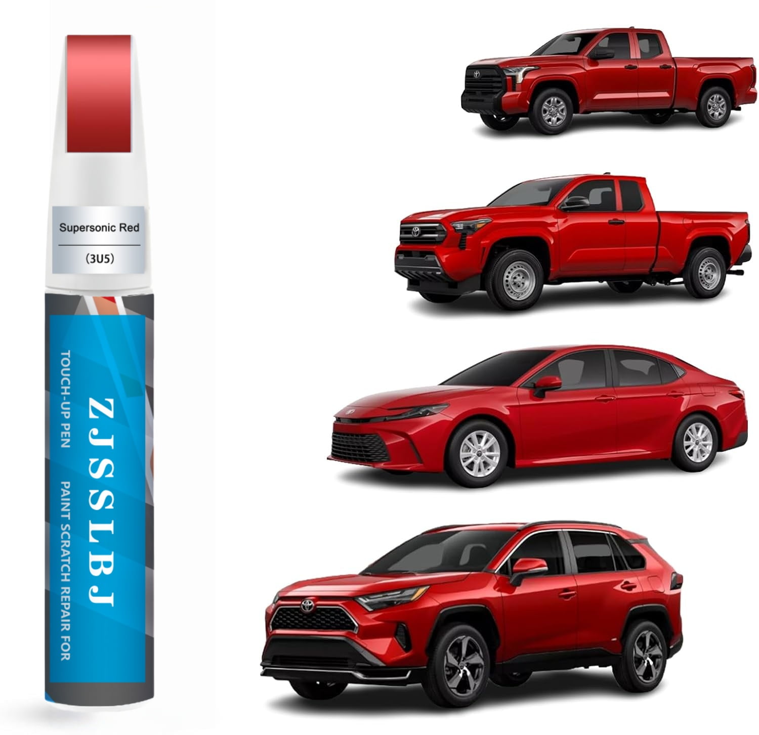 Supersonic Red(3U5(Include 2SC)) for 2024 RAV4 Prime/2025 Camry/2024 ...