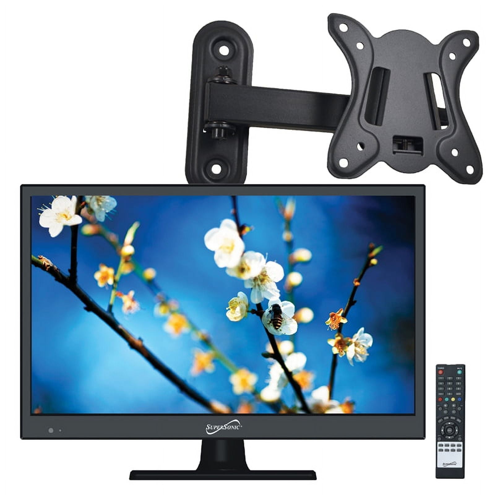 Supersonic SC-1511 Black 15.6" 1080p LED HDTV with HDMI & USB Input ...