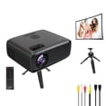 Supersonic 1080p 300-ANSI-Lumen Compact LED Projector Kit with ...