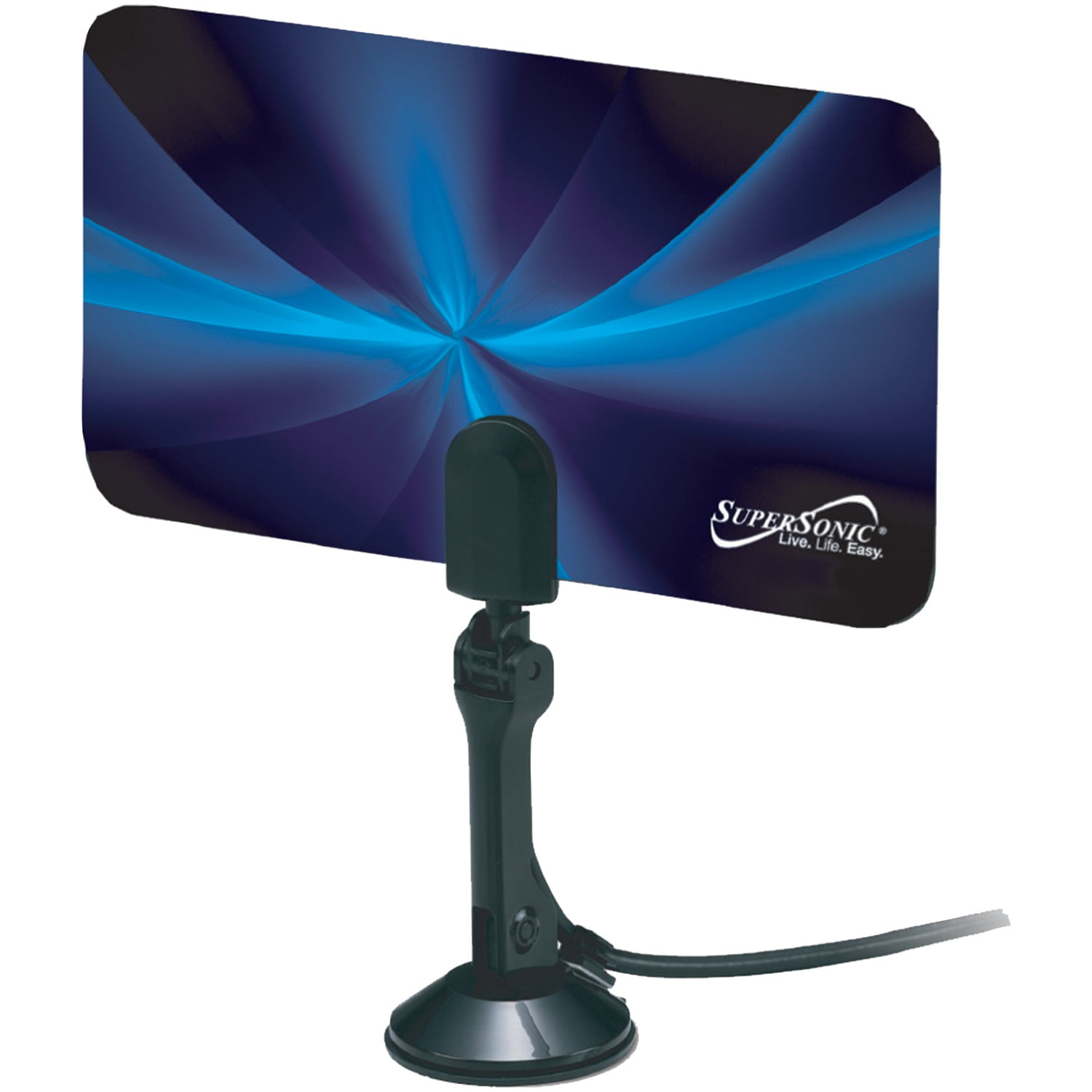 Supersonic SC-607 Digital Flat Antenna, Crystal-Clear Digital & Analog ...