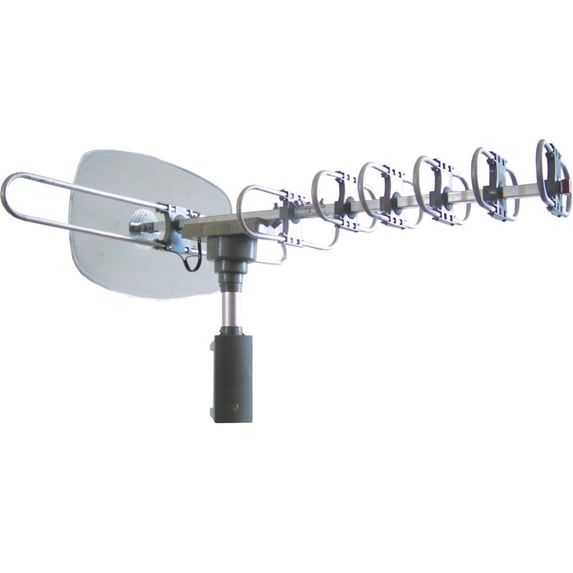 Supersonic SC609 360º HDTV Digital Amplified TV Motorized Rotating ...