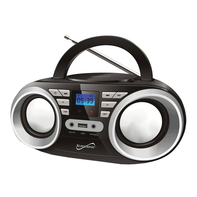 Supersonic Supersonic Sc-506-black Portable Audio System (Black ...