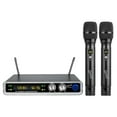 Supersonic UHF Dual Fixed Channel Professional Wireless Microphone ...