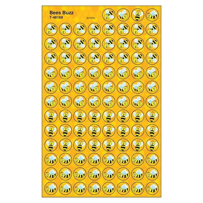 Superspots Stickers Bees Buzz - Pack of 6 - Walmart.com