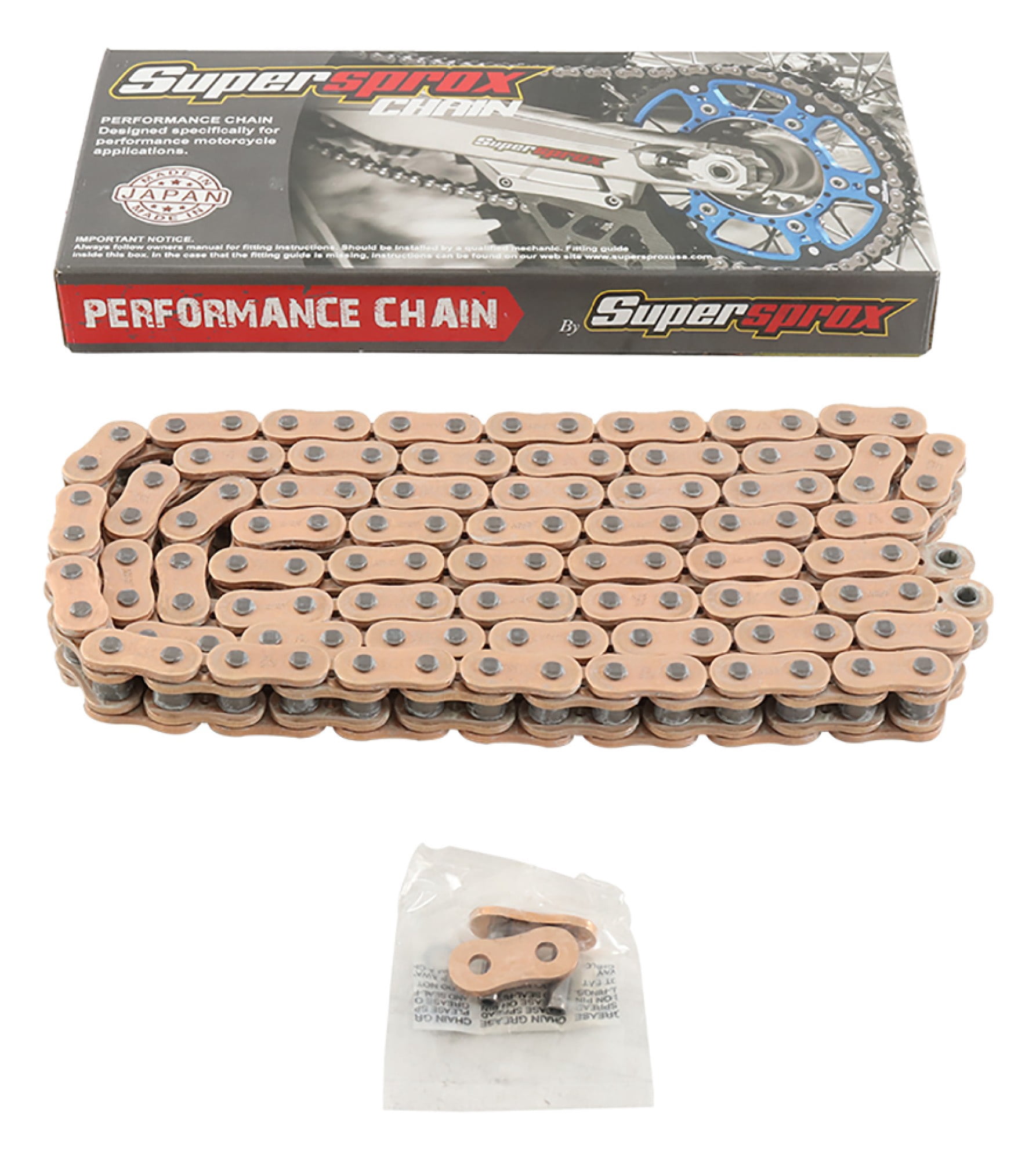 Supersprox 525 X-Seal Chain 120 Link for Ducati 848 Evo Course 12-13 ...