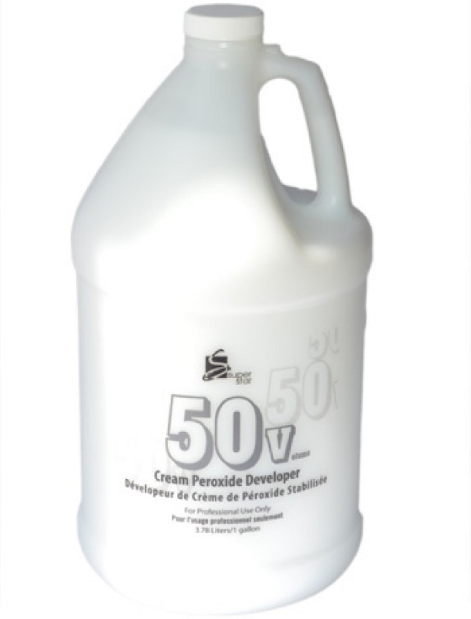 Superstar Creme Developer 50 Volume, 128 oz, Liquid Peroxide, Hair ...