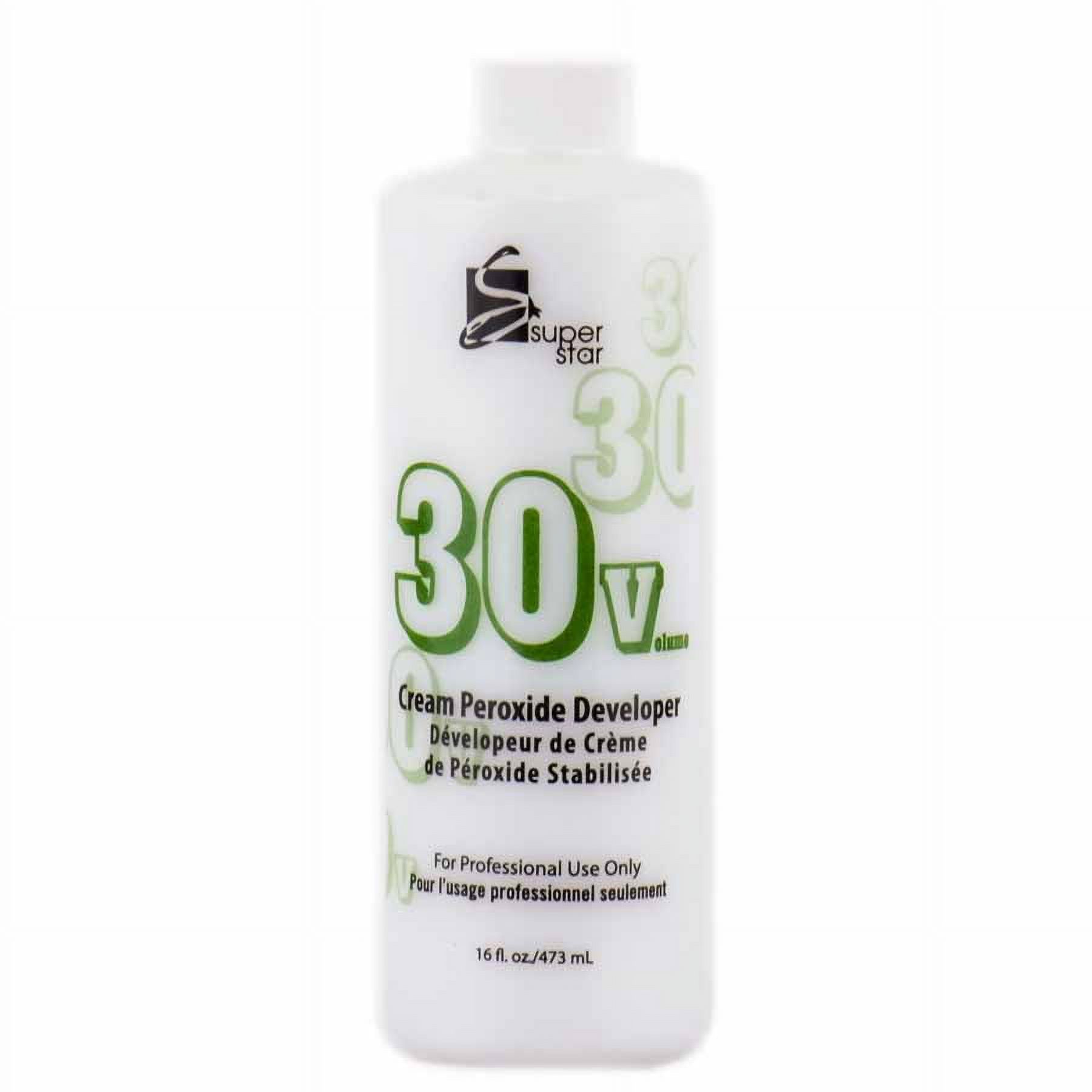 Superstar Stabilized Cream Peroxide Developer 30v Hc-50302 16 oz ...