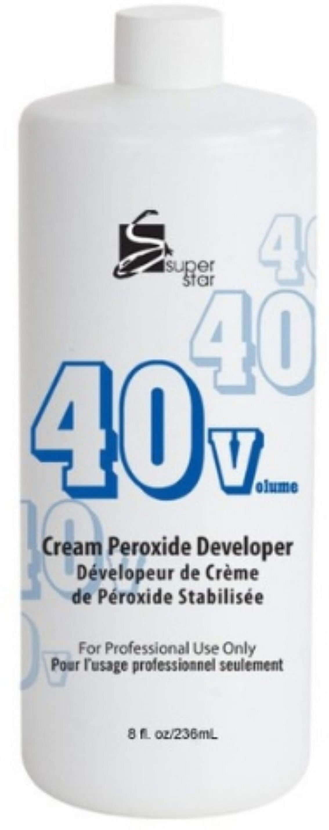 Superstar Stabilized Cream Peroxide Developer 40V HC, 8 oz - Walmart.com