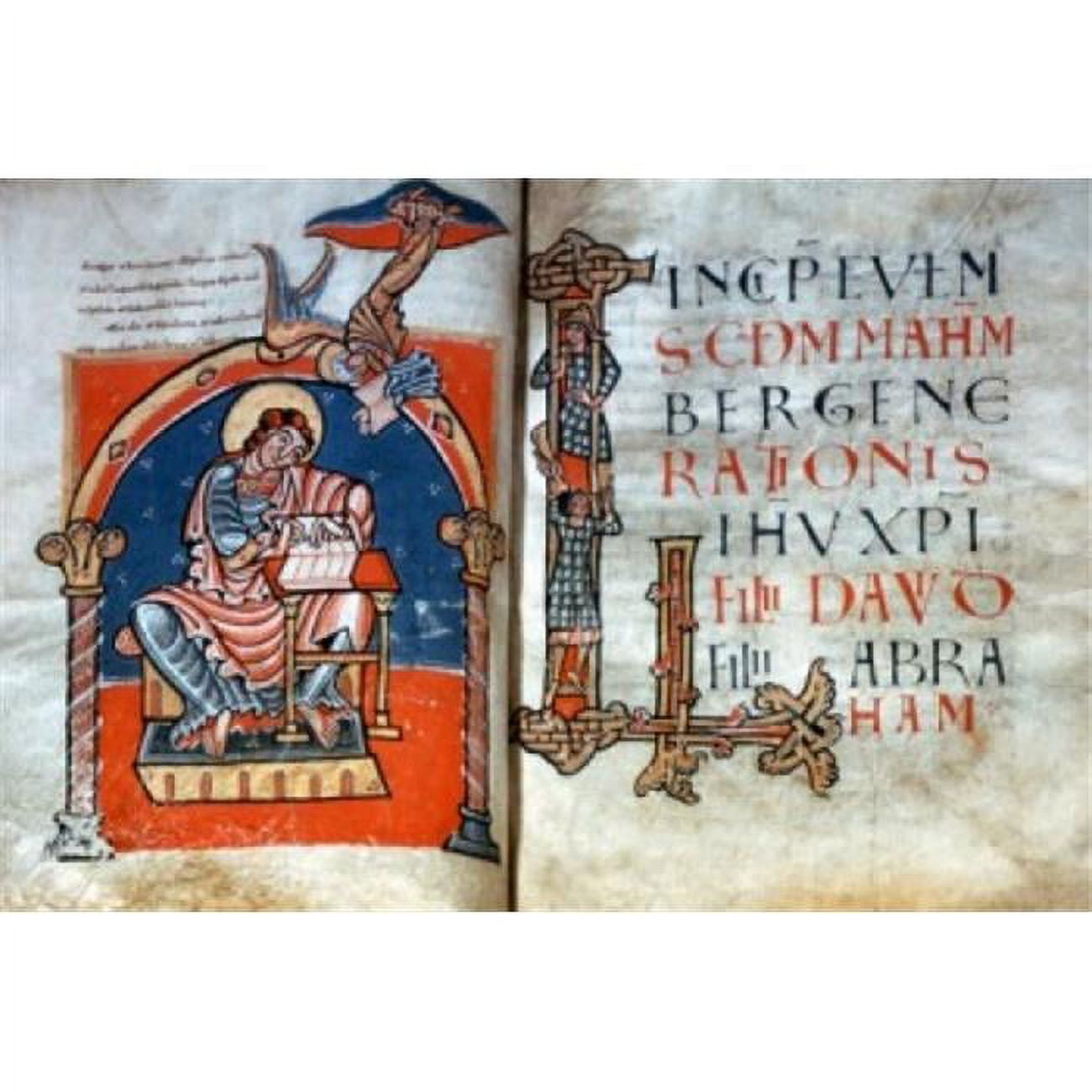 Superstock SAL2180486353 Carolingian Bible - St. Matthews Gospel ...